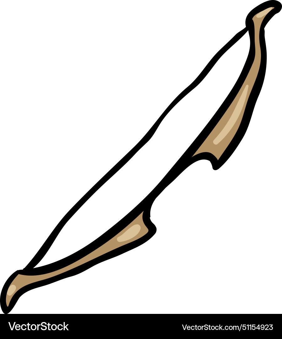 Bow - hand drawn doodle icon Royalty Free Vector Image Bow - hand drawn doodle icon Royalty Free Vector Image