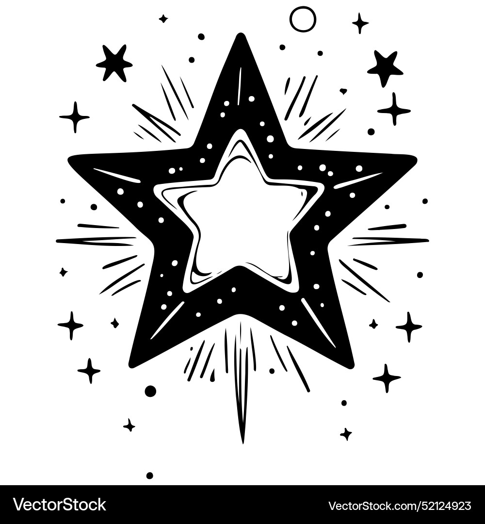 Star Drawing Outline