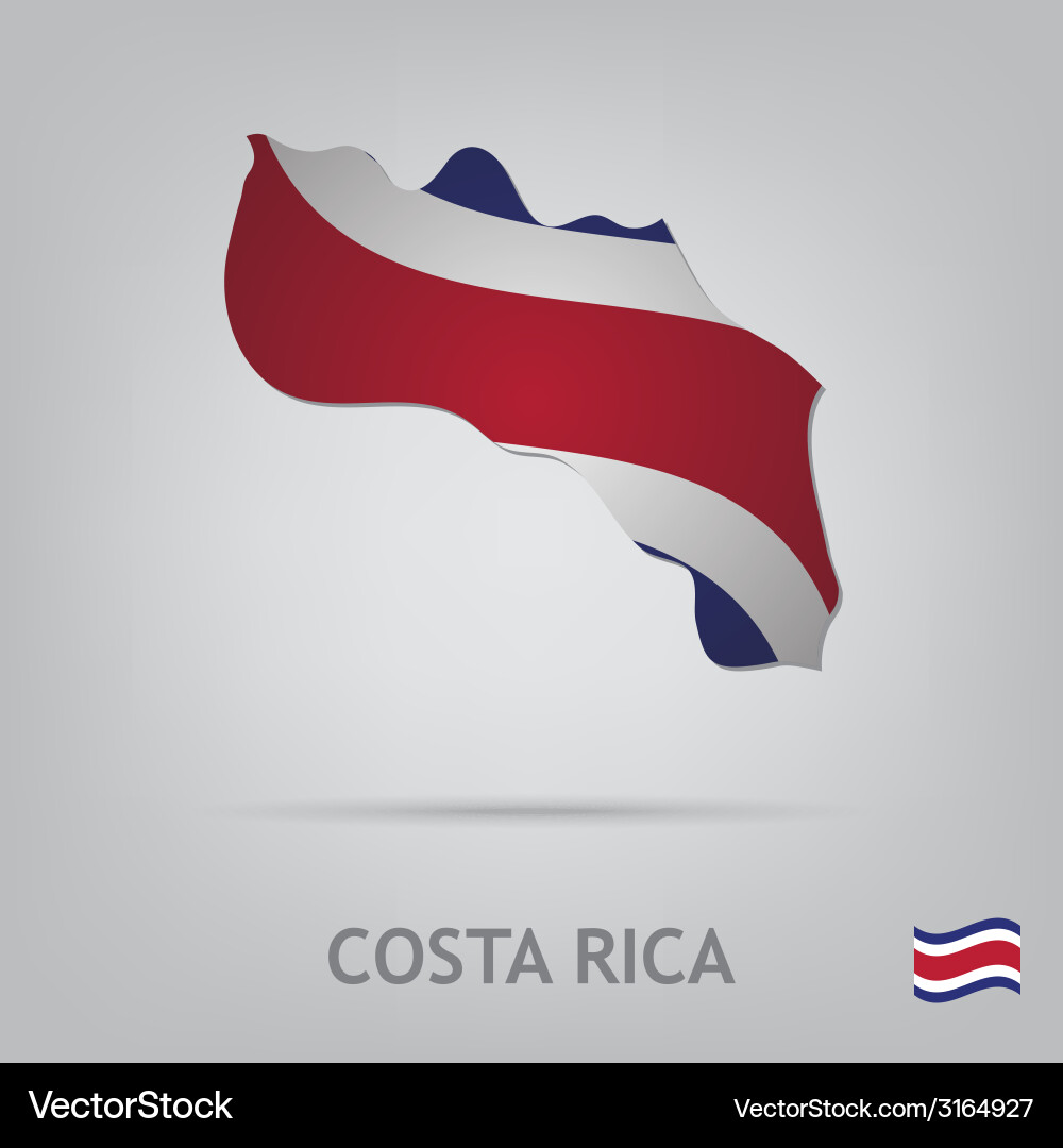 Costa rica Royalty Free Vector Image - VectorStock