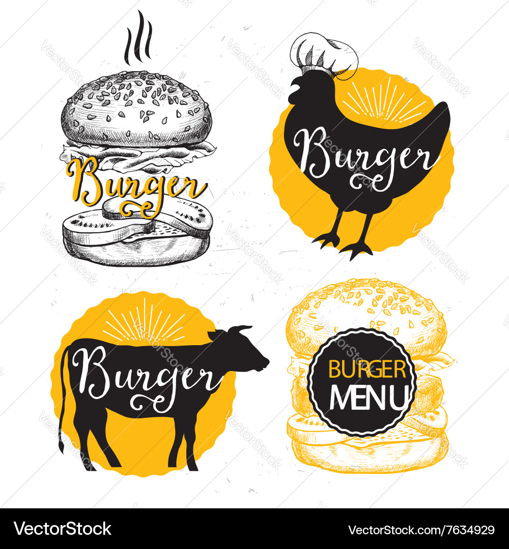 Restaurant cafe menu template design Royalty Free Vector