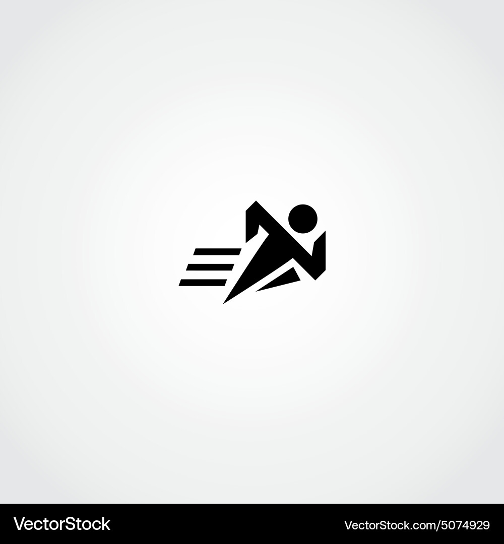 Running icon Royalty Free Vector Image - VectorStock