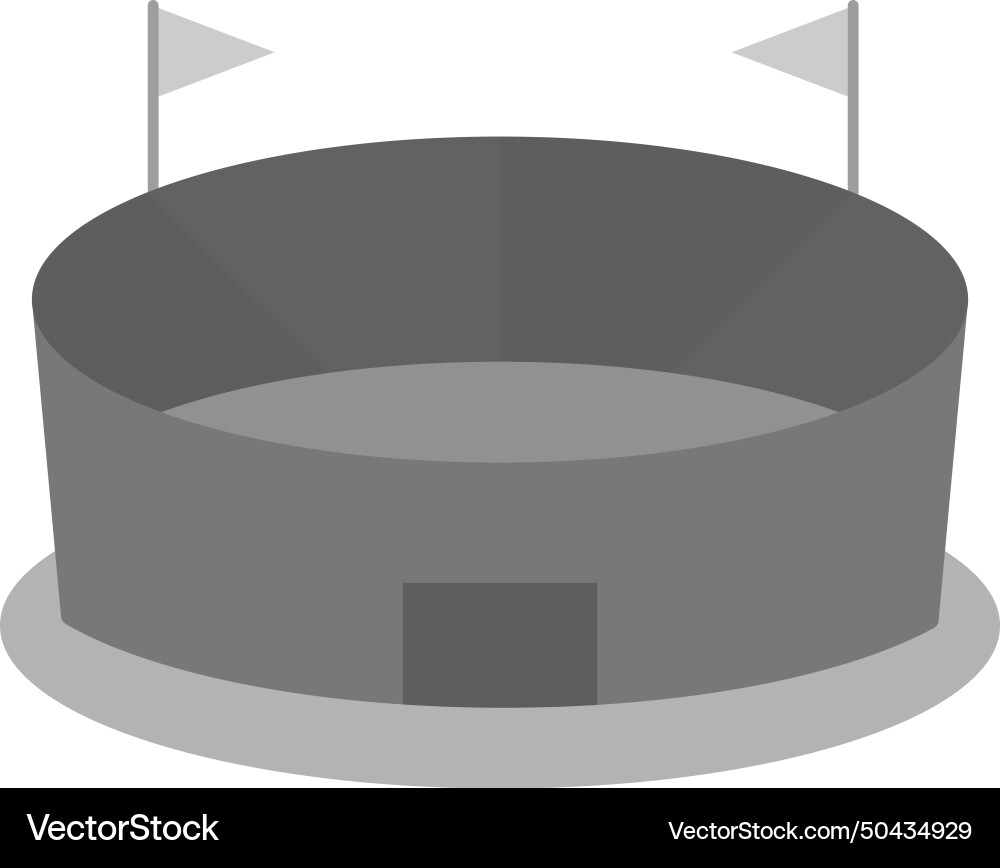 Stadium icon image Royalty Free Vector Image - VectorStock