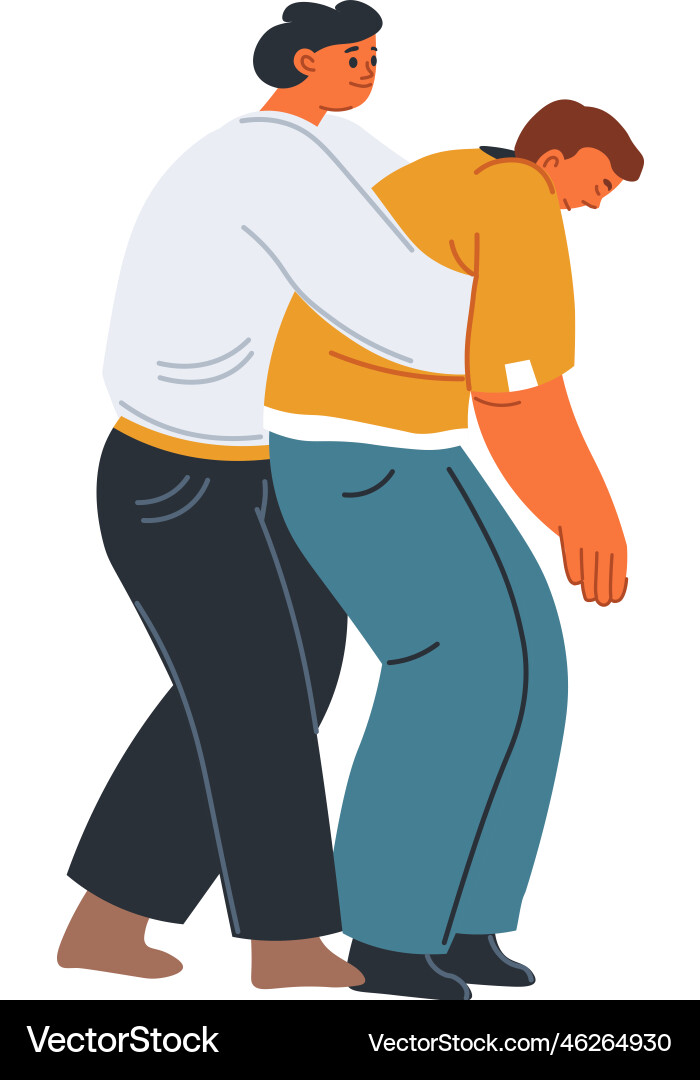 Help choking person emergency assistance Vector Image