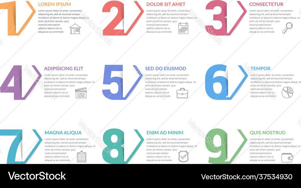 Numbers Royalty Free Vector Image - VectorStock