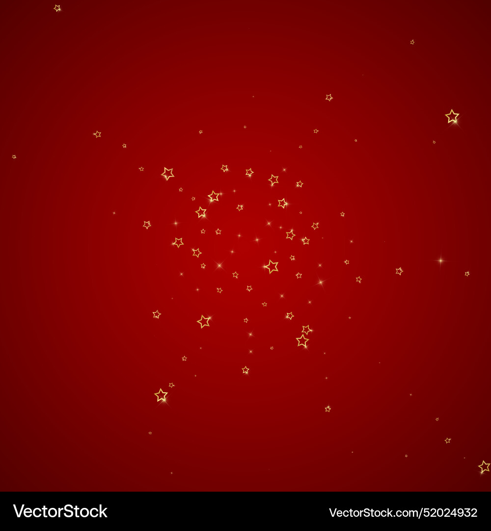 Twinkle stars scattered around randomly flying Vector Image