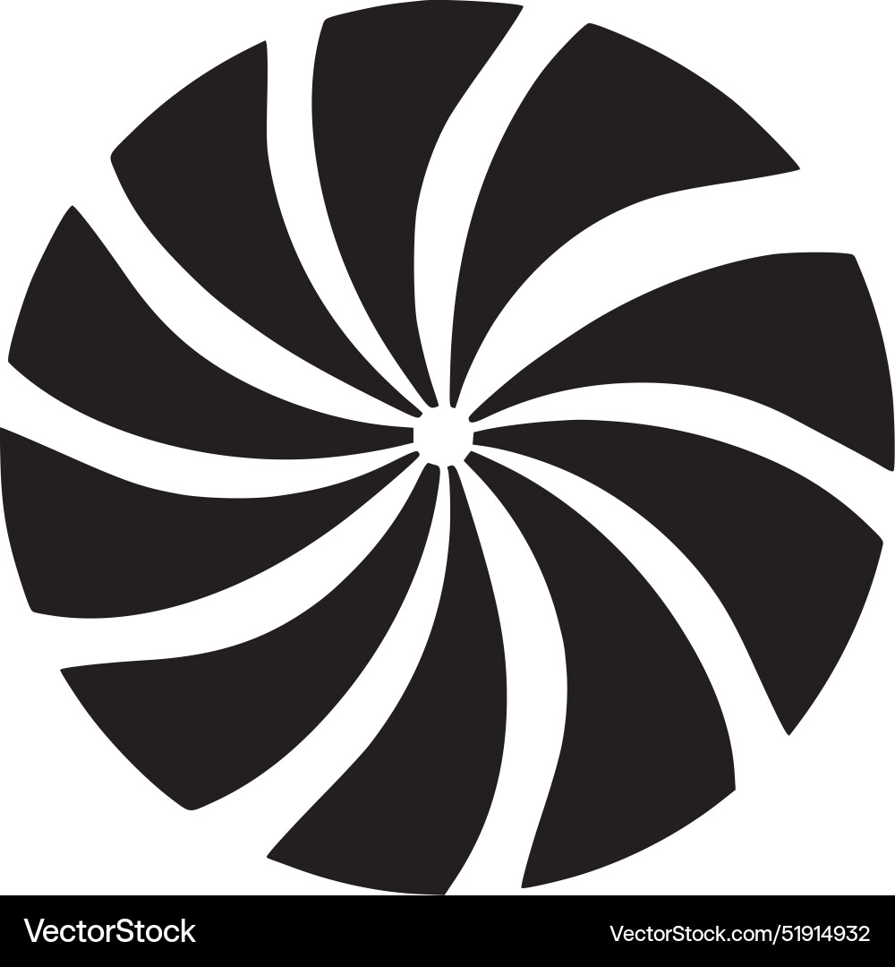 Wind spinner - high quality logo ideal Royalty Free Vector