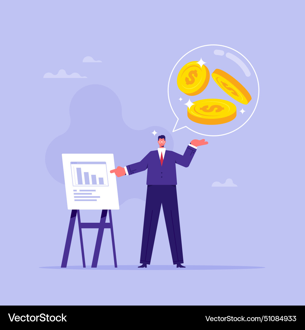 Business consultant advisor or strategy Royalty Free Vector