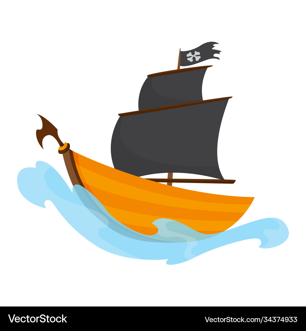 Pirate Boat Clip Art
