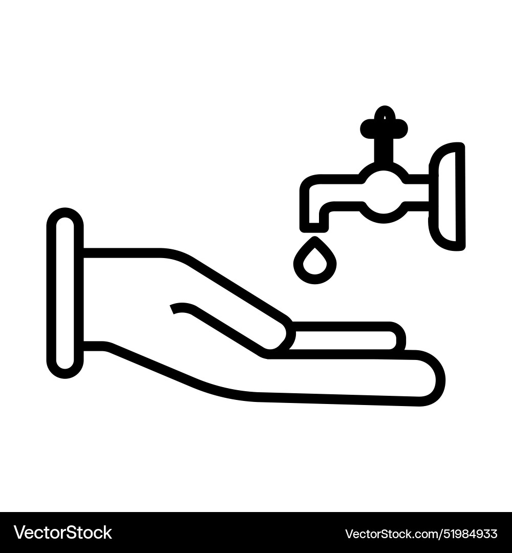 Ritual ablution icon perfect for islamic Vector Image