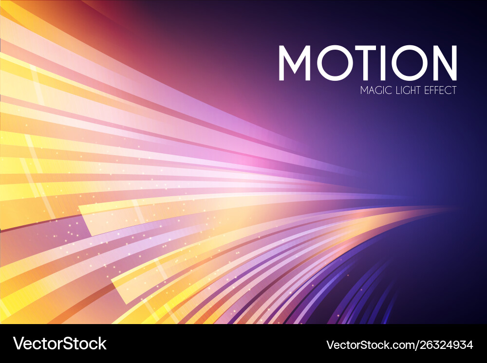 Abstract geometric background with stripes motion Vector Image