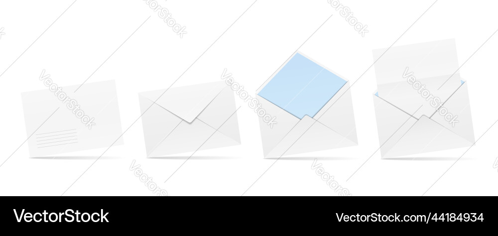 Envelopes Royalty Free Vector Image - VectorStock