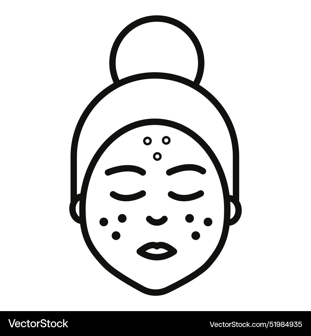 Acne skincare icon ideal for dermatology Vector Image