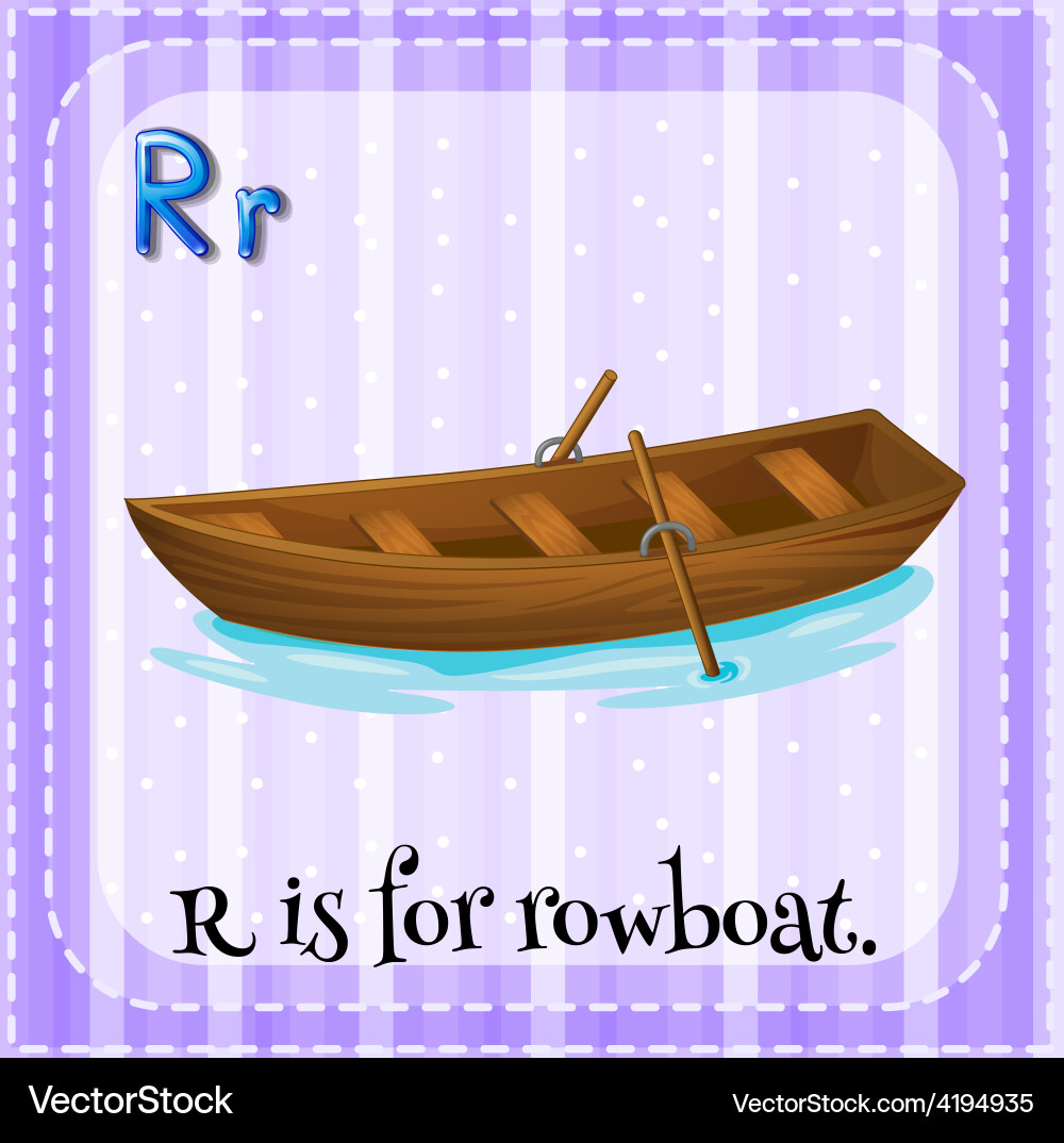Letter R Words and Pictures Vector Images (over 140)