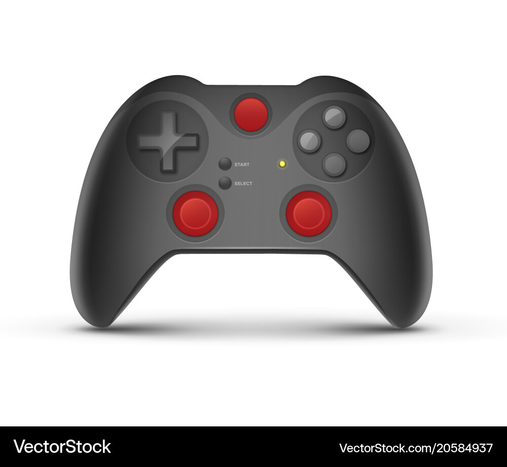 Video game controller Royalty Free Vector Image
