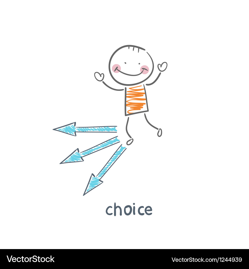 Choice Royalty Free Vector Image - VectorStock