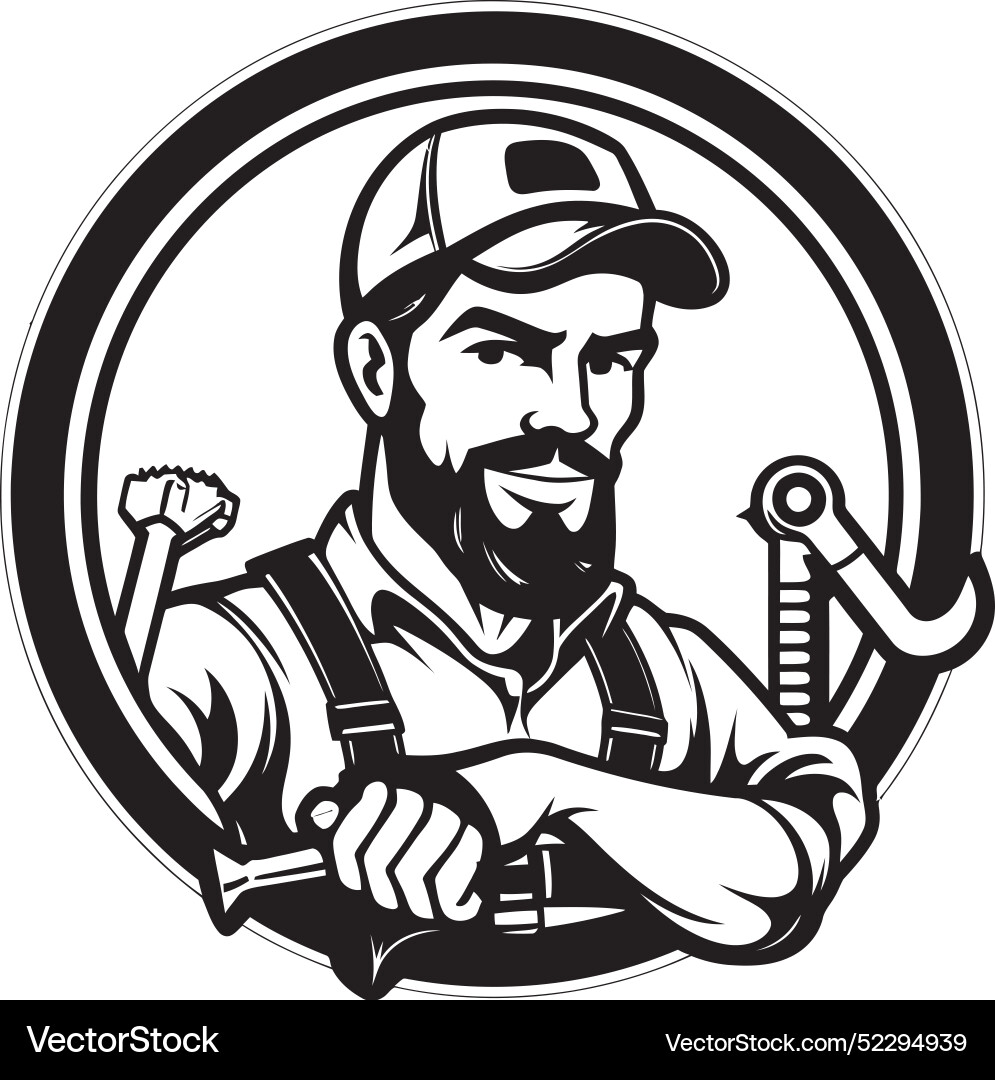 Fine tuned mechanic precision auto Royalty Free Vector Image