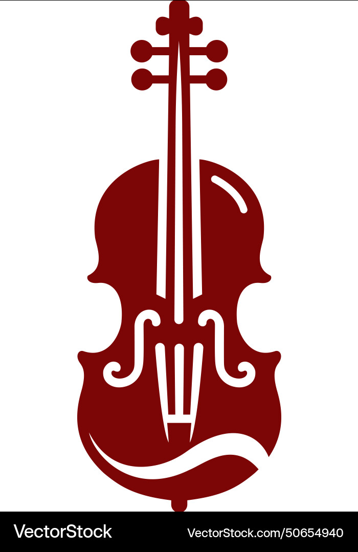 Violin Royalty Free Vector Image - VectorStock