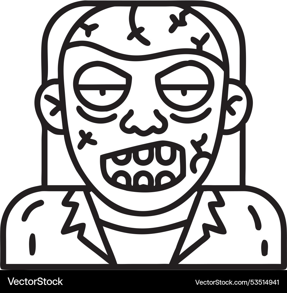 Zombie apocalypse designs bringing the undead Vector Image