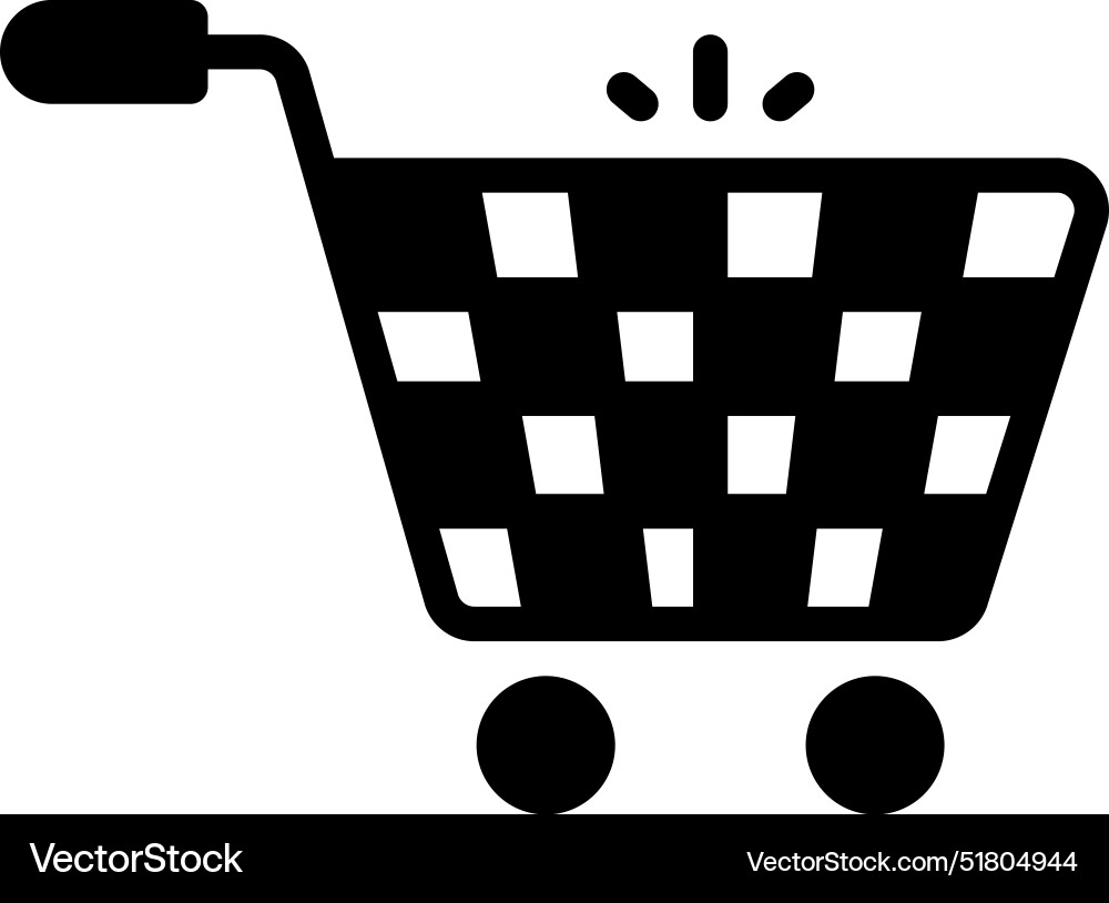 Shopping cart Royalty Free Vector Image - VectorStock