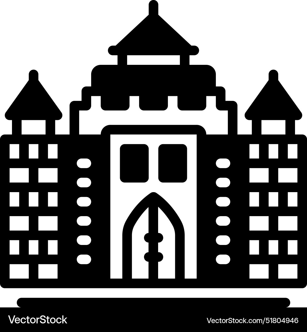 Castle Royalty Free Vector Image - VectorStock
