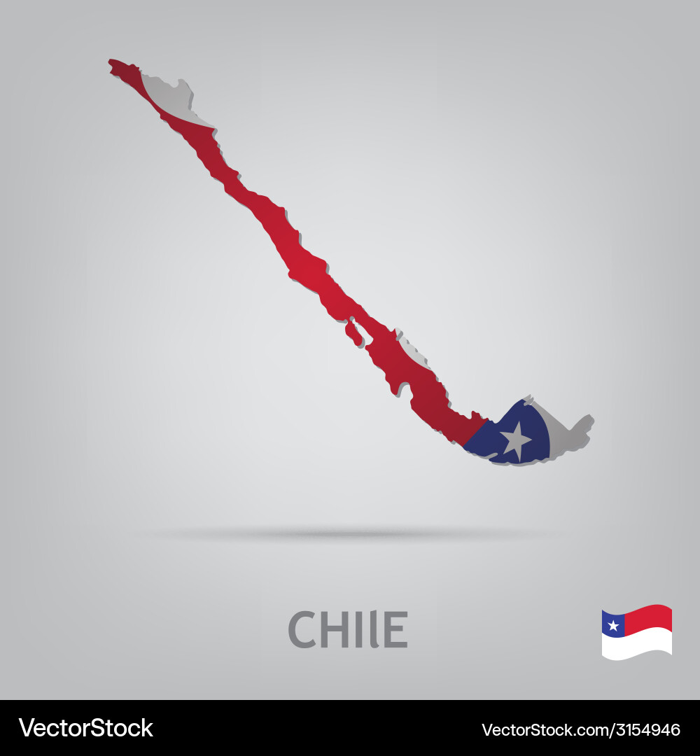 Country chile Royalty Free Vector Image - VectorStock