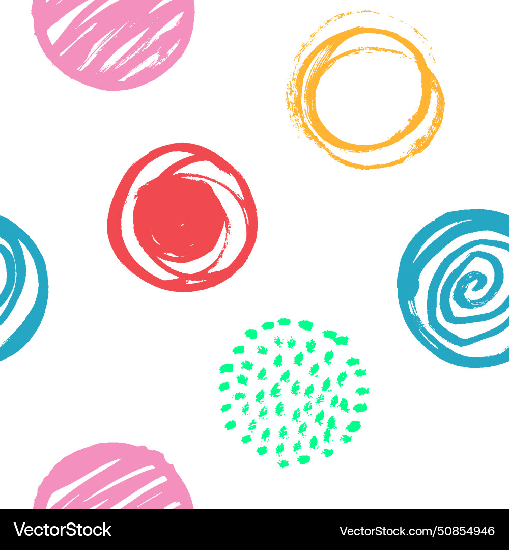 Graffiti spray paint seamless pattern Royalty Free Vector