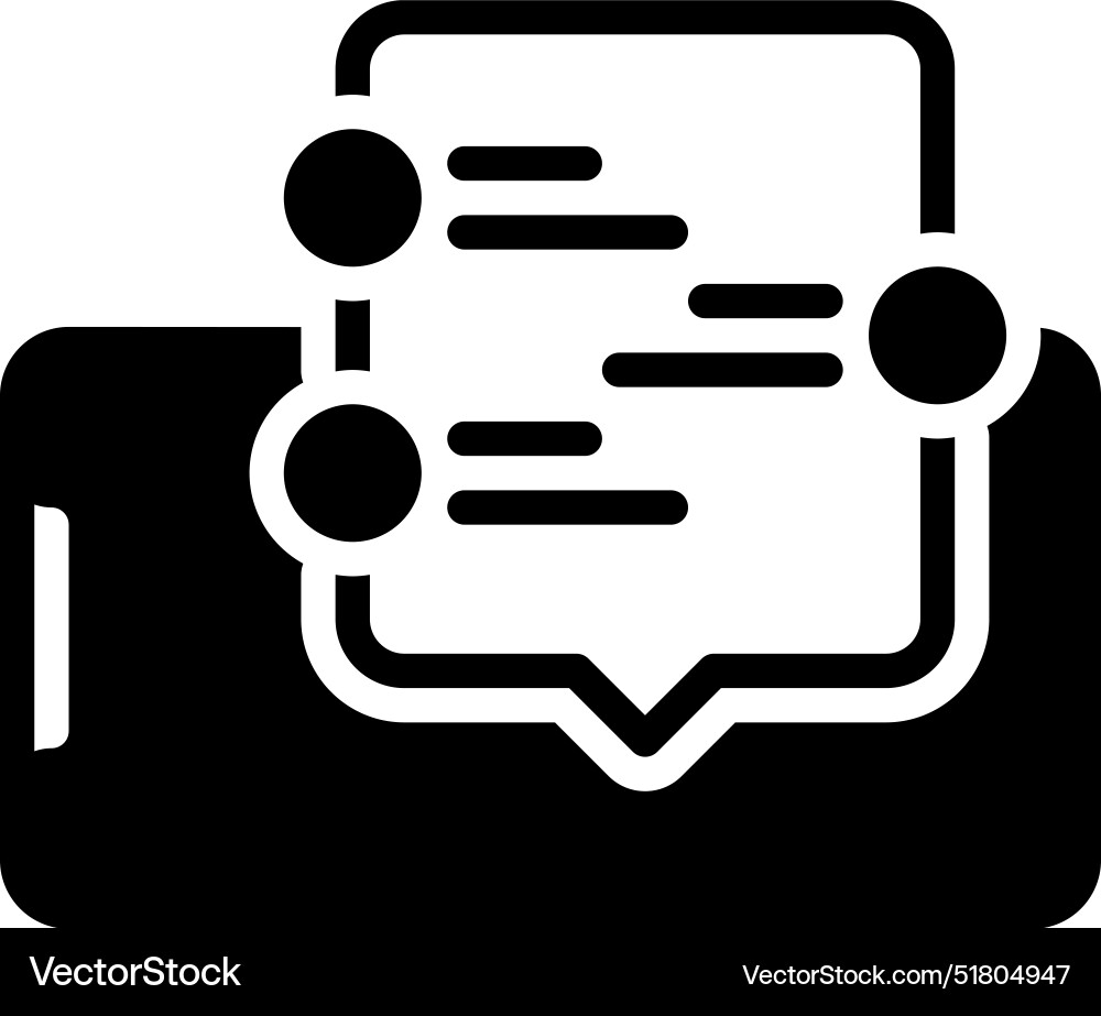 Chat Royalty Free Vector Image - VectorStock