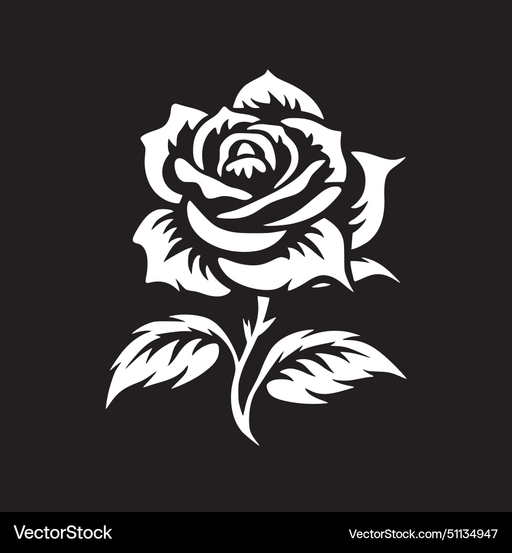 Flower - high quality logo - ideal for t-shirt Vector Image