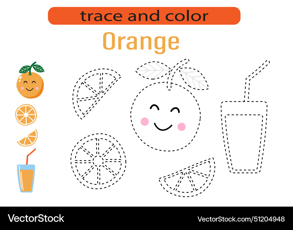 Handwriting practice for kids draw lines Vector Image