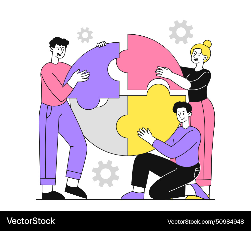 Teamwork Cartoon Vector Images (over 90,000)