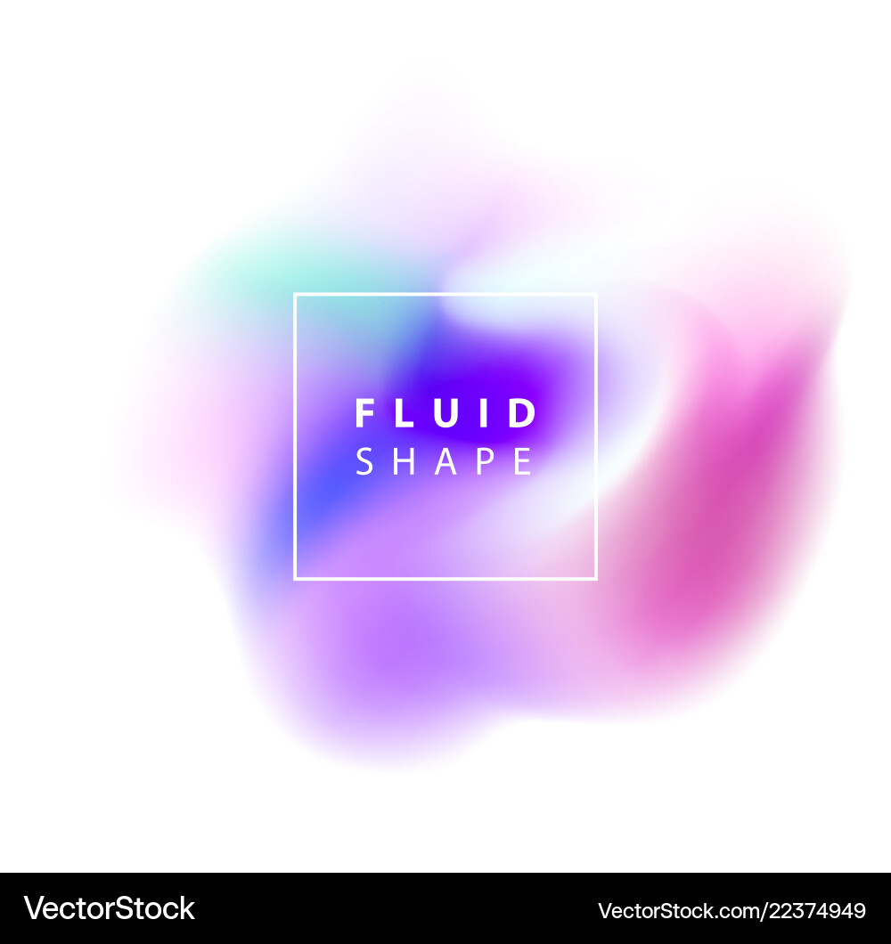 Fluid colors background Royalty Free Vector Image