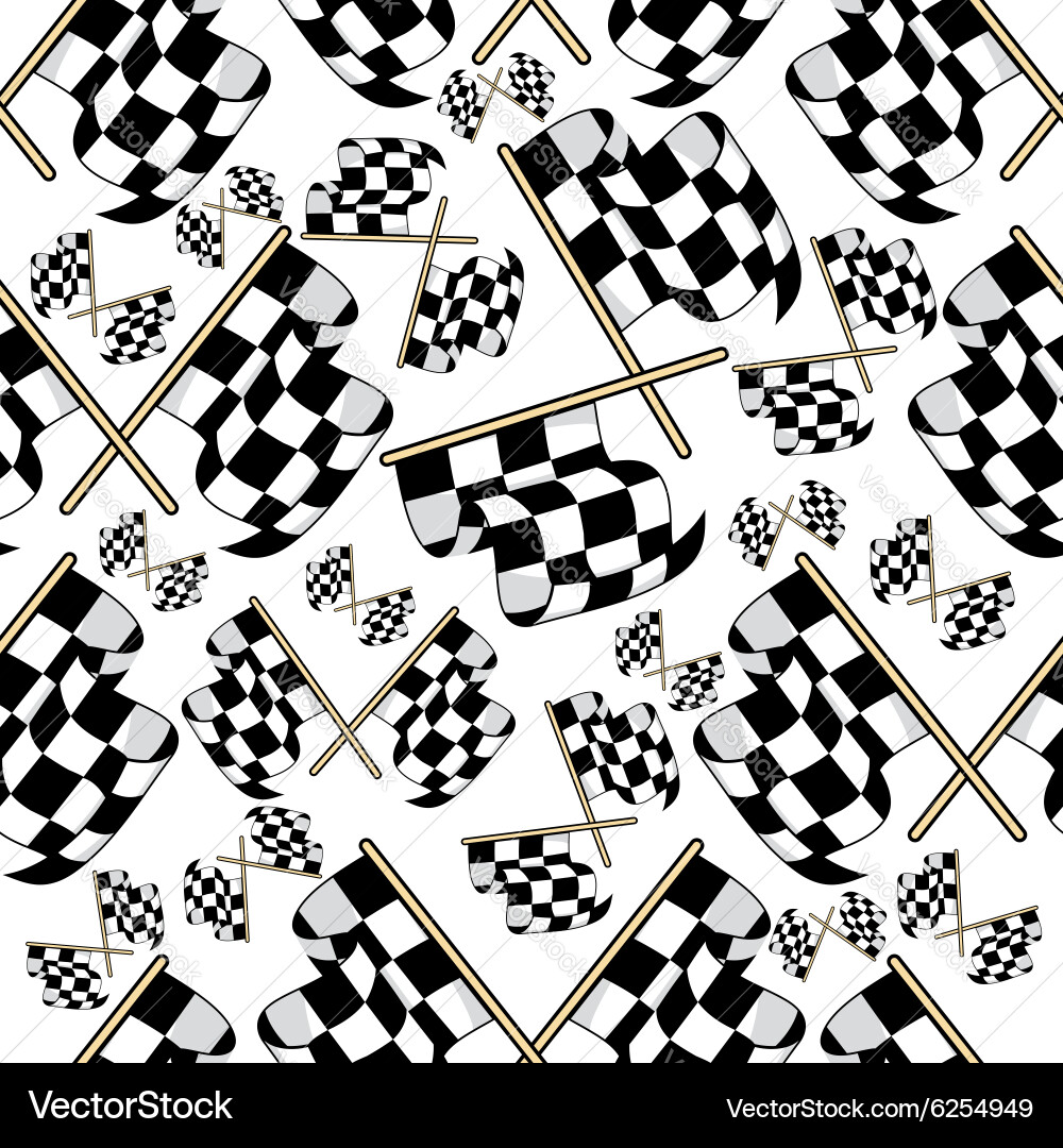 racing car flag pattern
