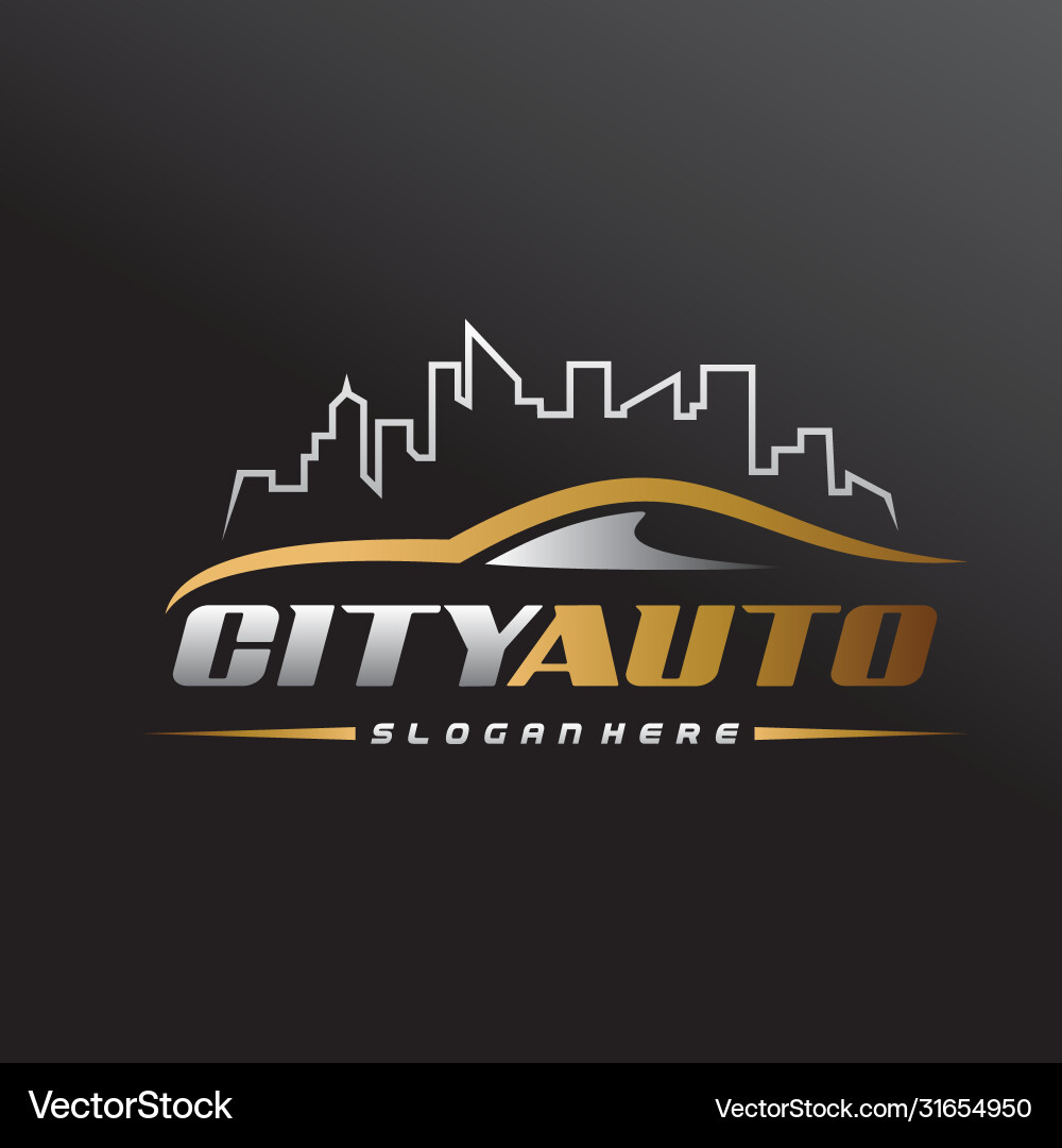 Car showroom logo Royalty Free Vector Image - VectorStock