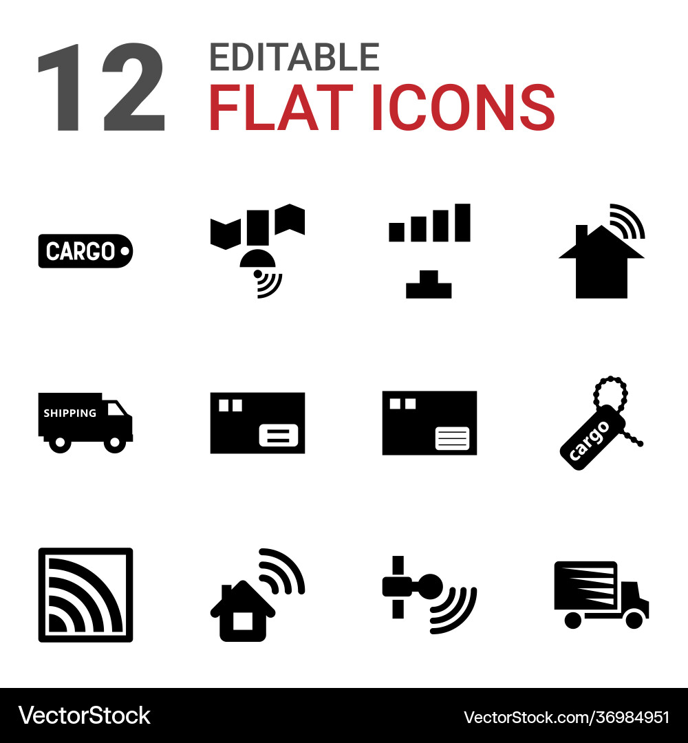 12 free icons Royalty Free Vector Image - VectorStock