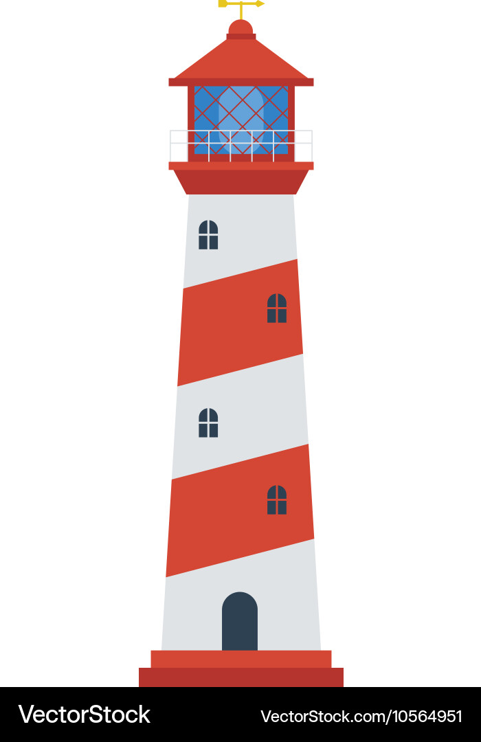 Lighthouse icon Royalty Free Vector Image - VectorStock