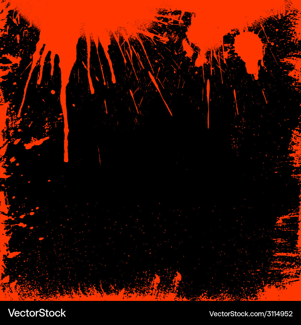 Bloody border Royalty Free Vector Image - VectorStock