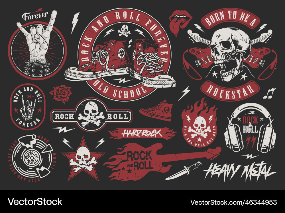 Vector De Heavy Metal