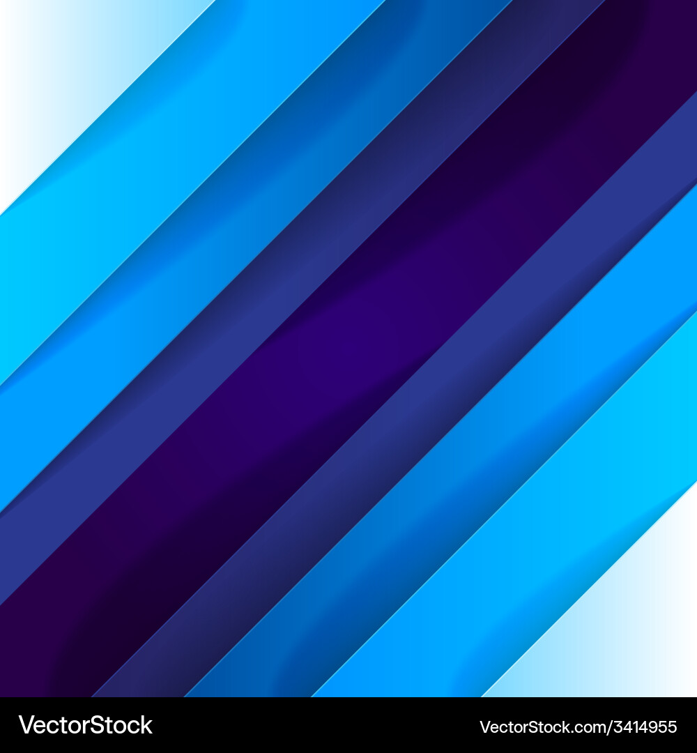 Abstract blue triangle shapes background Vector Image