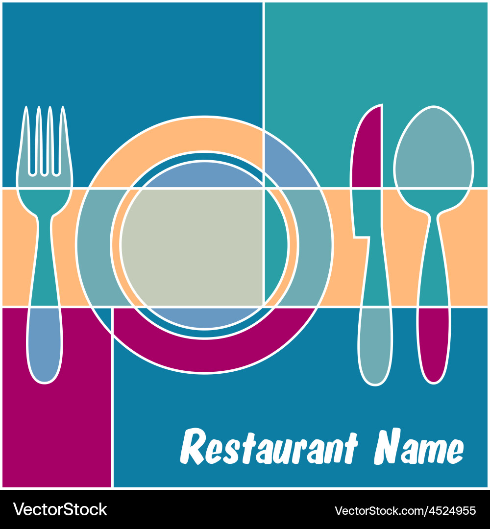 Restaurant menu Royalty Free Vector Image - VectorStock