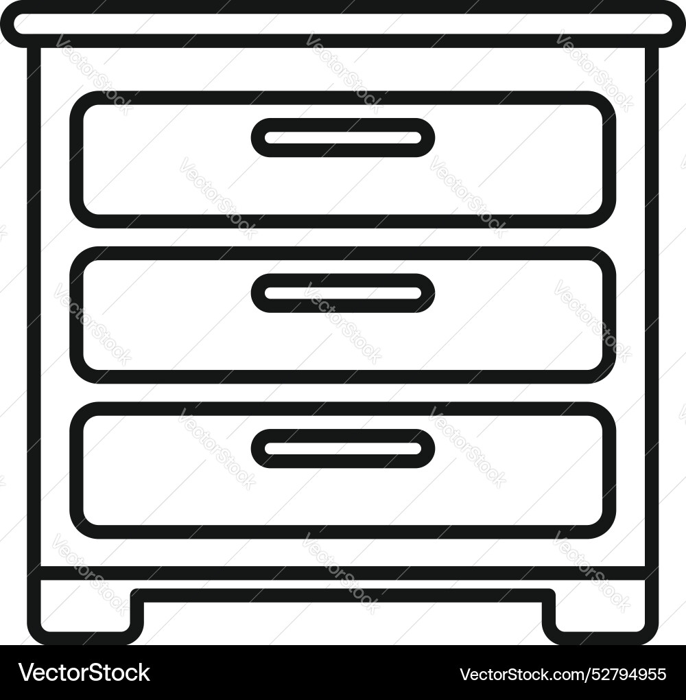 Simple and practical storage solution Royalty Free Vector