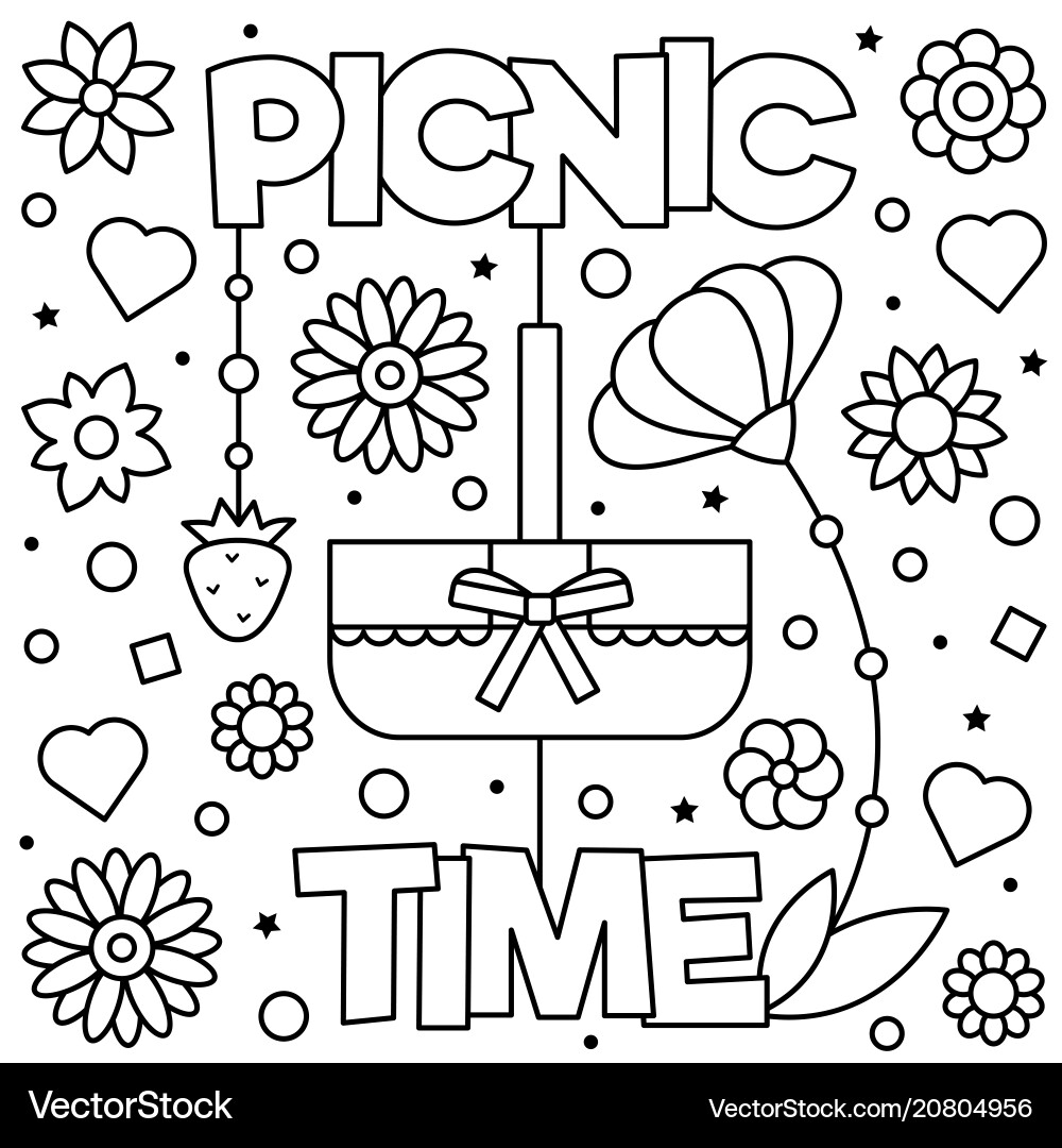 Coloring page Royalty Free Vector Image - VectorStock