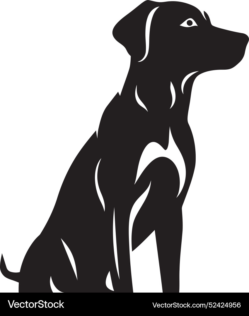 Tail wagging delights dog art canine dream Vector Image