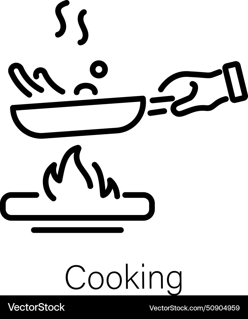 Cooking Royalty Free Vector Image - VectorStock