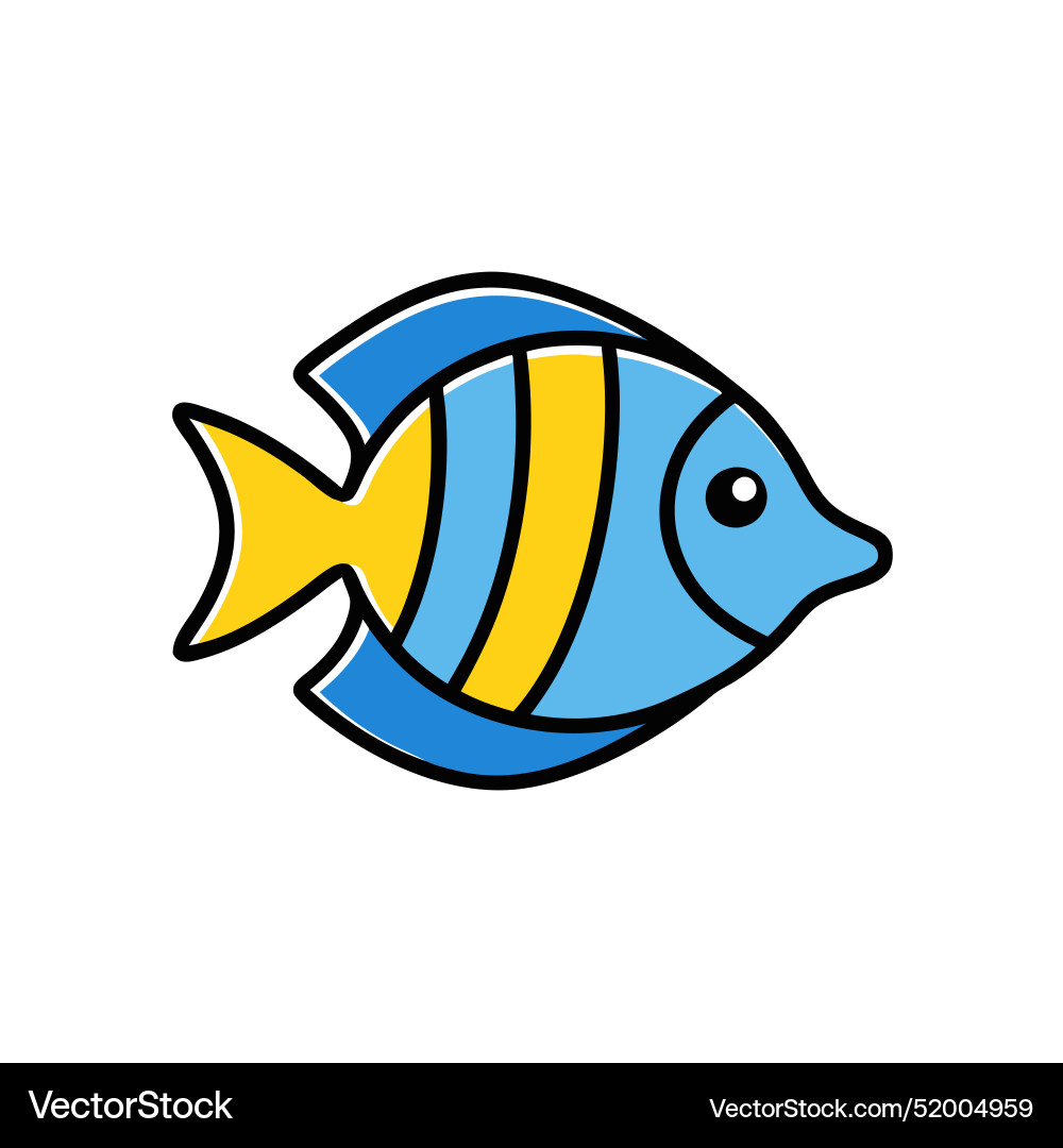 Dolphin fish knocks icon Royalty Free Vector Image
