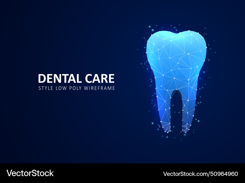 Dental care tooth Royalty Free Vector Image - VectorStock
