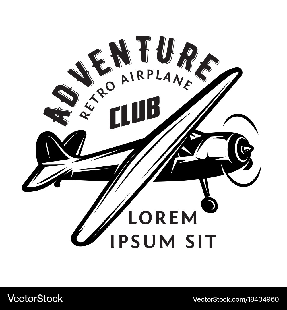 Vintage Aviation Logos