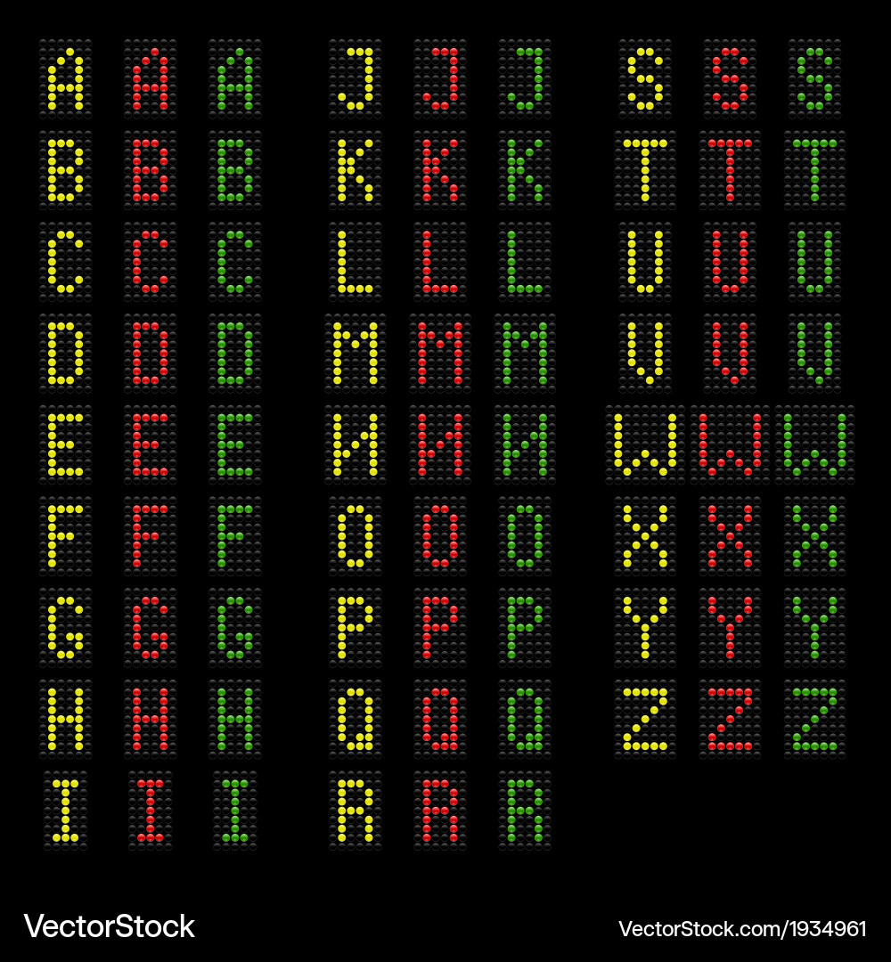 Abc Royalty Free Vector Image - VectorStock