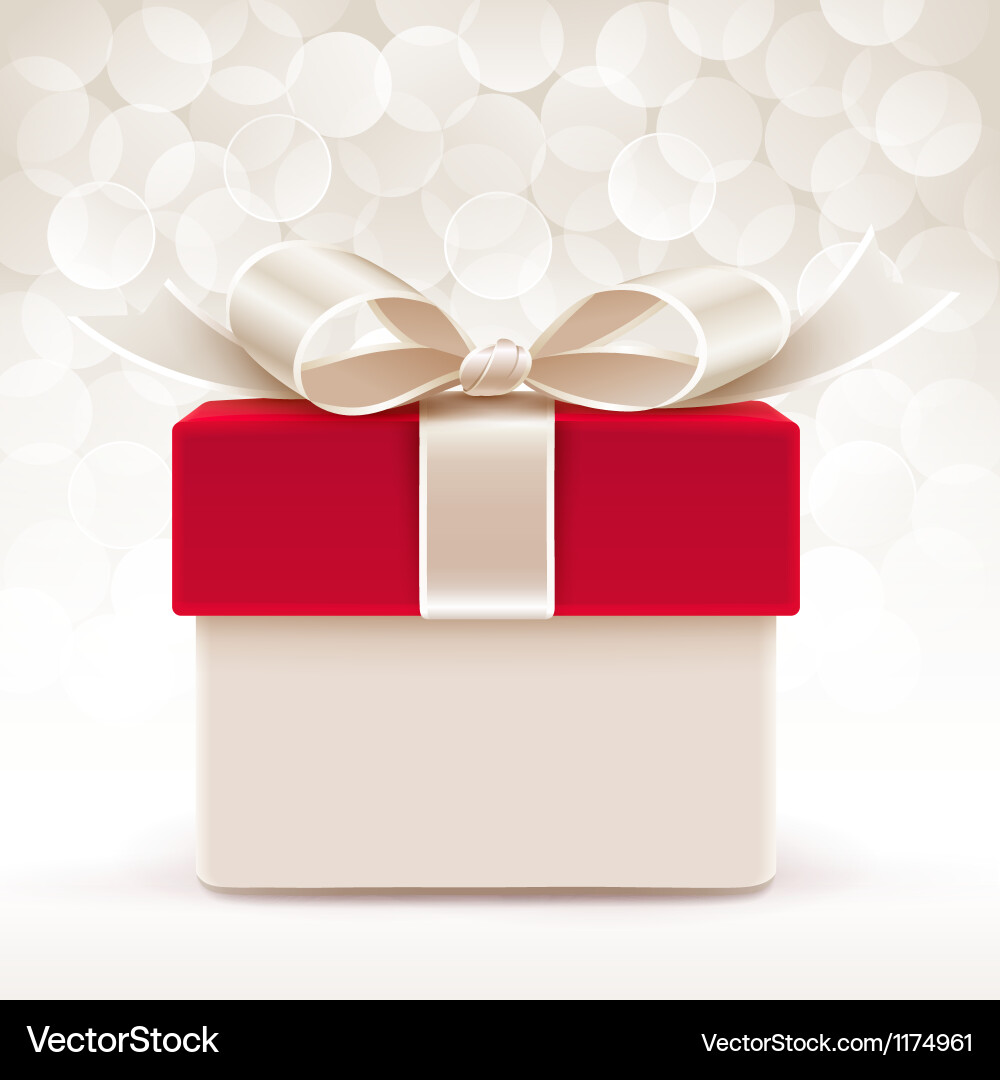 Gift box Royalty Free Vector Image - VectorStock
