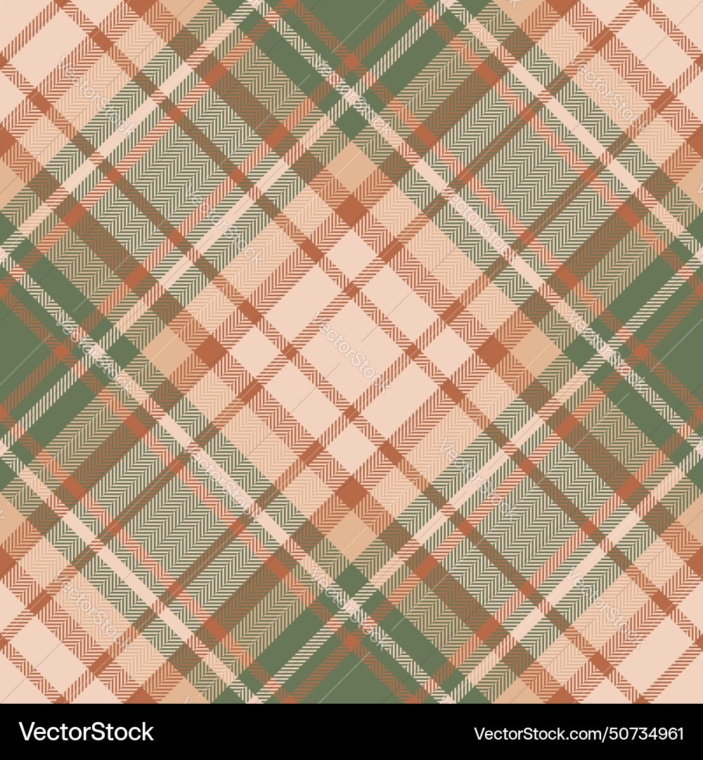 Plaid pattern check fabric texture seamless Vector Image