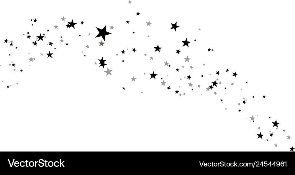 Stars on a white background Royalty Free Vector Image